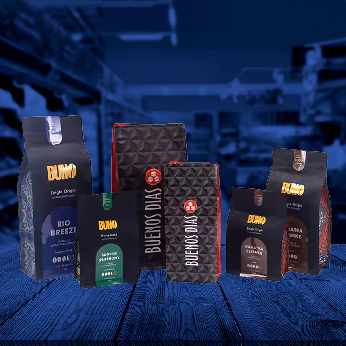 Side-Gusseted Bag - Garín Etiquetas